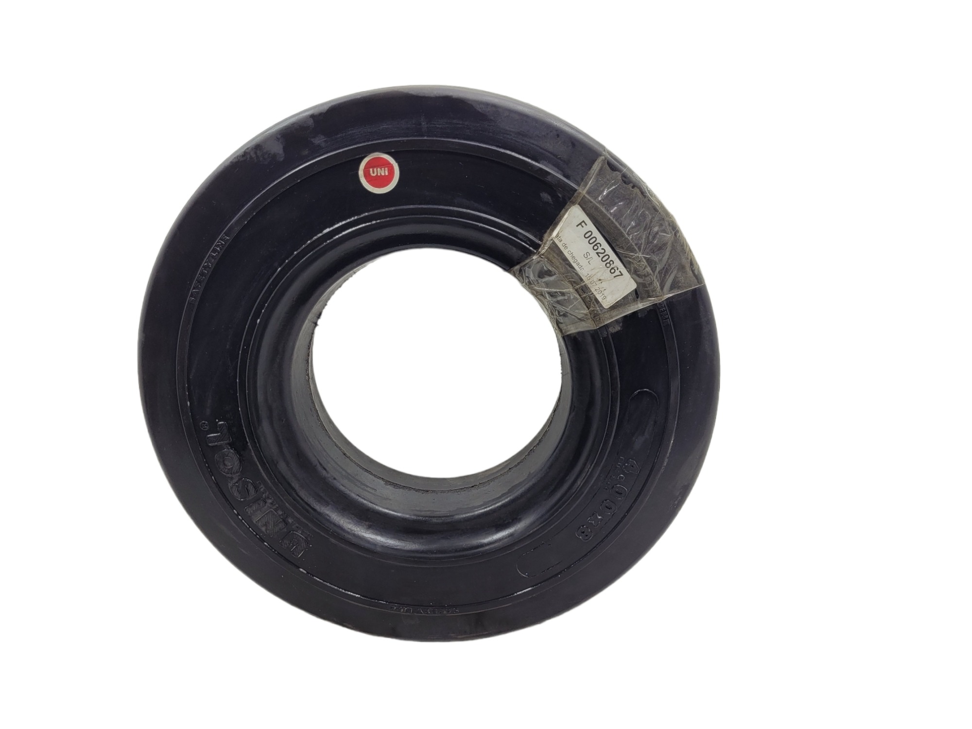 Pneu Unisol 4.00×8 Rim 3 Safety Line Maciço – Br Truck Peças